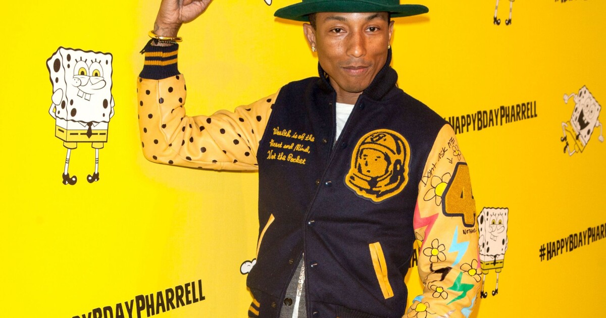 Pharrell Williams : Ses 41 ans avec Bob l'éponge, Alicia Keys et Swizz ...