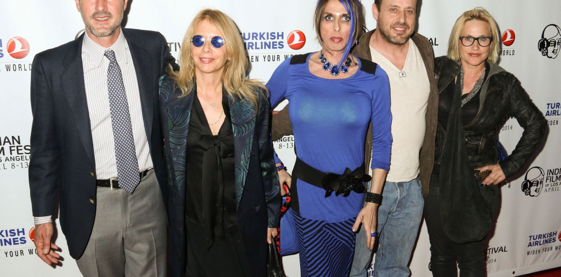 Les Arquette réunis : Rosanna, David, Patricia, Alexis et Richmond font ...