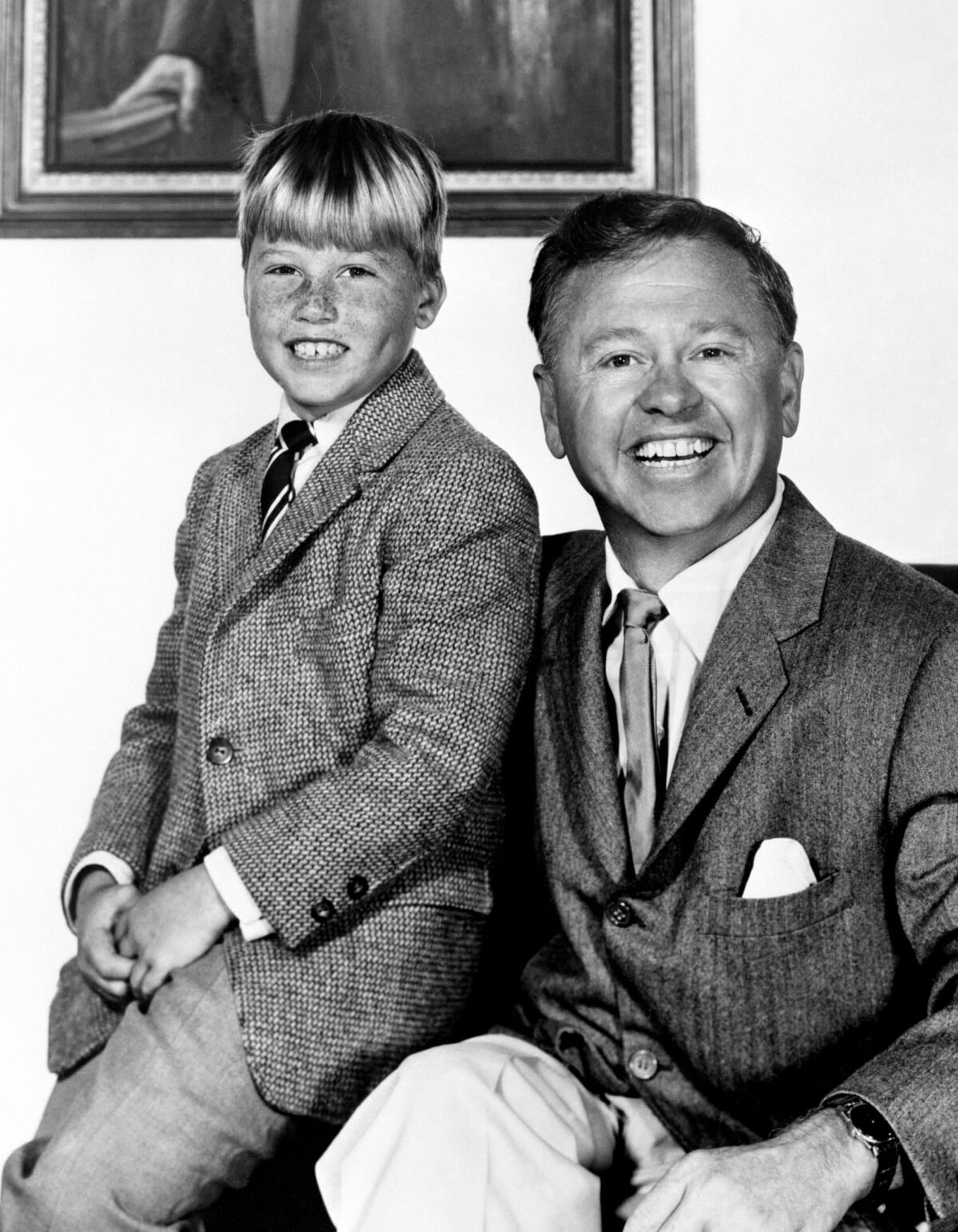 Photo : Mickey Rooney et son fils Teddy dans 'Andy Hardy Comes Home ...