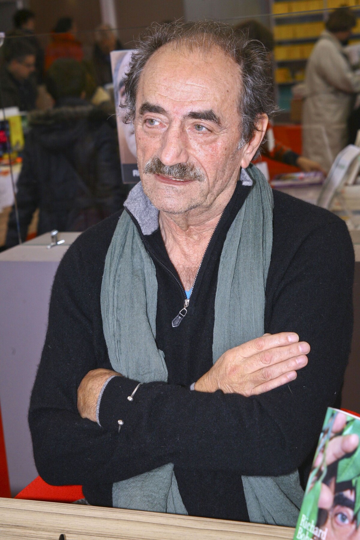 Photo : Richard Bohringer à Paris le 24 mars 2013. - Purepeople