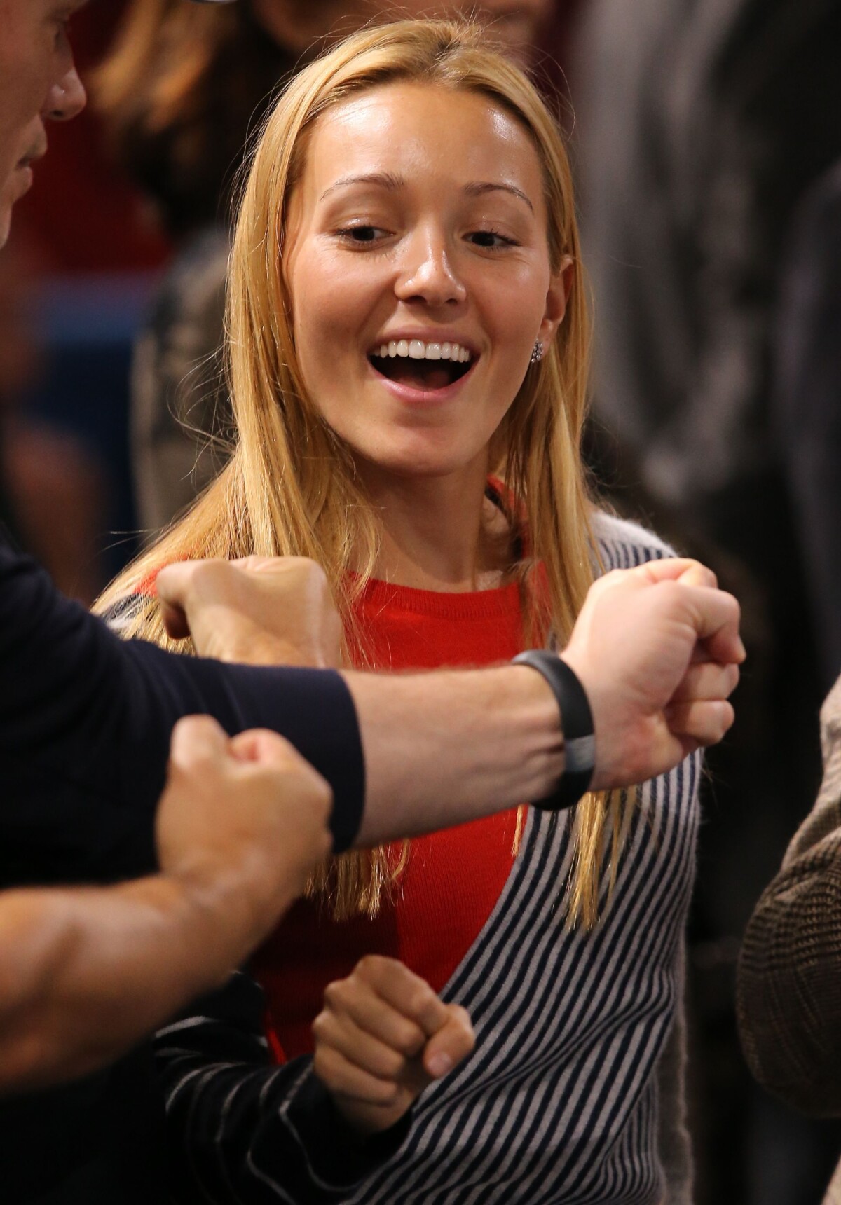 Photo : Jelena Ristic lors de l'Open de Tennis à Bercy à Paris le 31 ...