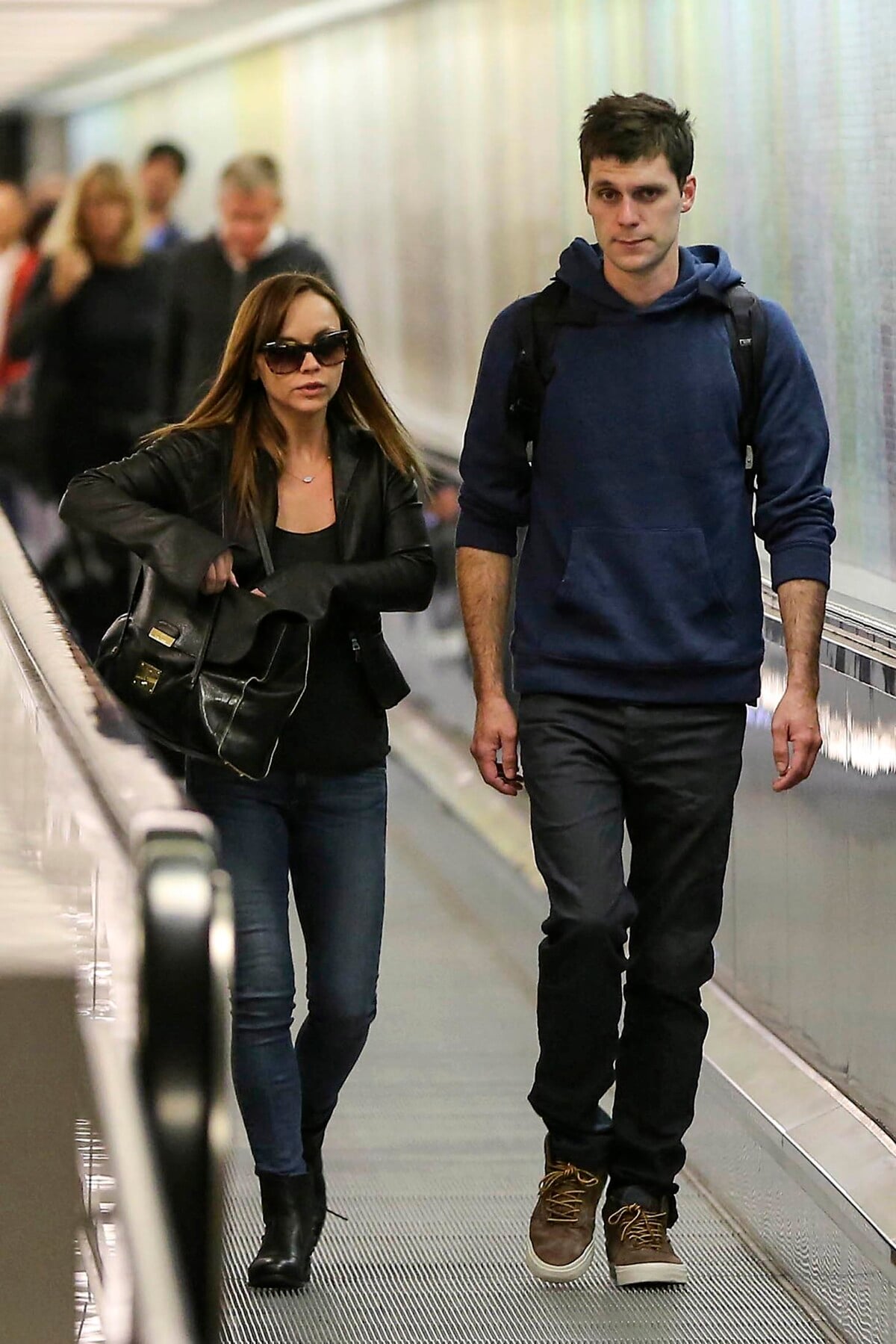 Photo : Les jeunes mariés Christina Ricci et James Heerdegen arrivent à ...