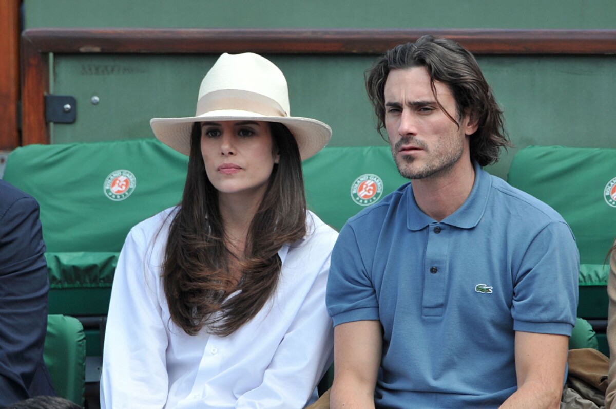 Photo : Louise Monot et Nicolas Berger Vachon lors des Internationaux ...