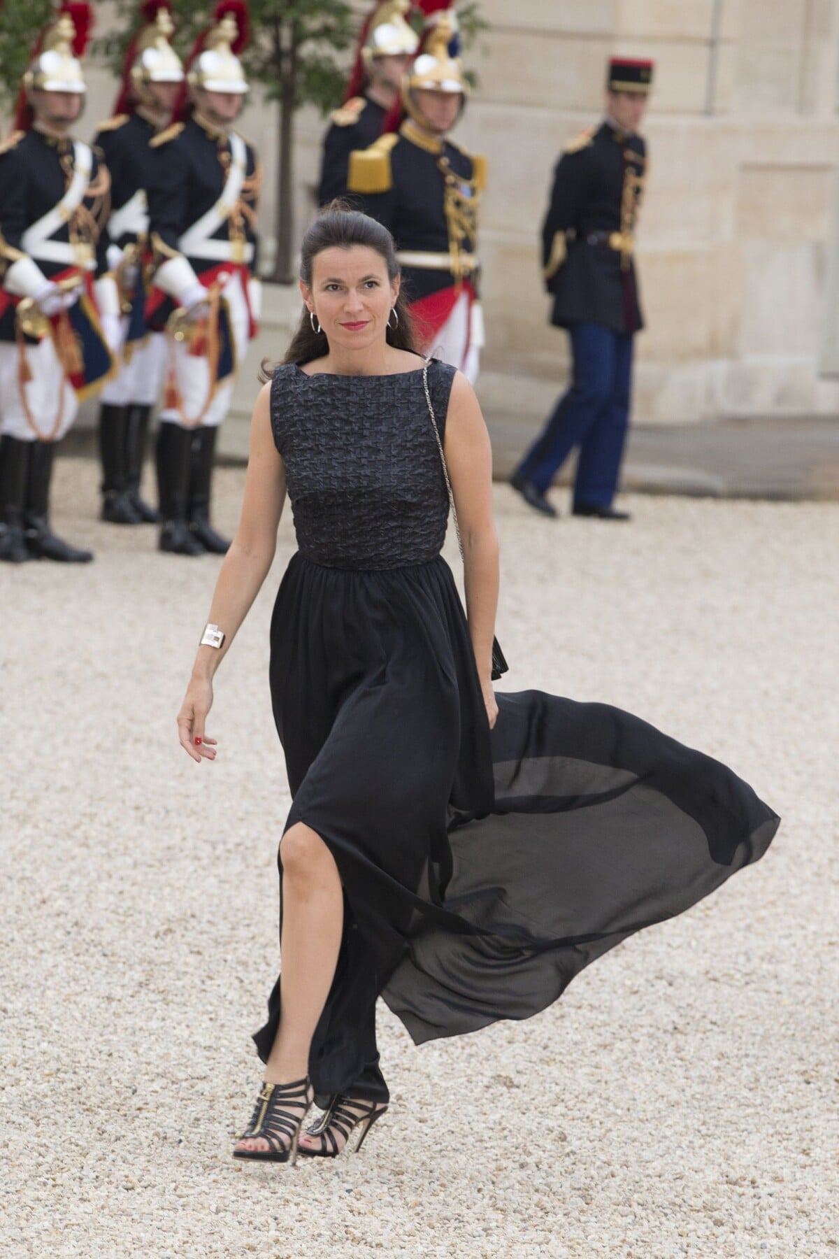 Photo : Aurélie Filippetti lors du banquet à l'Elysée donné en l ...