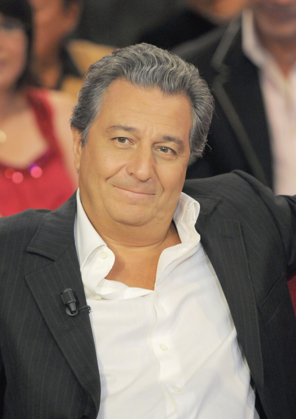 Photo : Christian Clavier dans Vivement Dimanche le 16 septembre 2009 ...