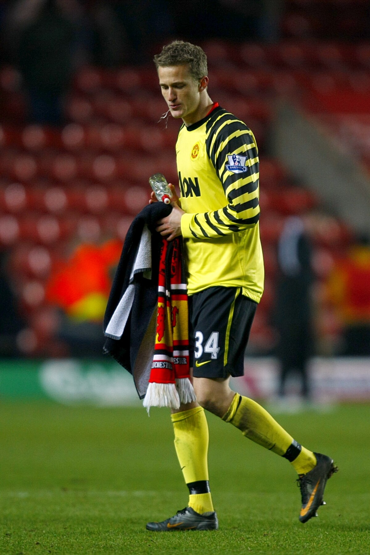 Photo : Anders Lindegaard à Southampton, le 29 janvier 2011. - Purepeople
