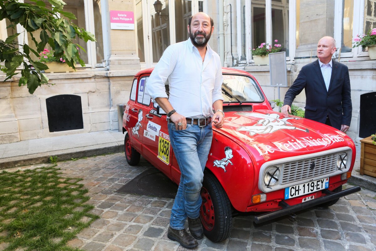 Photo : Kad Merad, Christophe Girard (maire du 4e) - Vernissage de l ...
