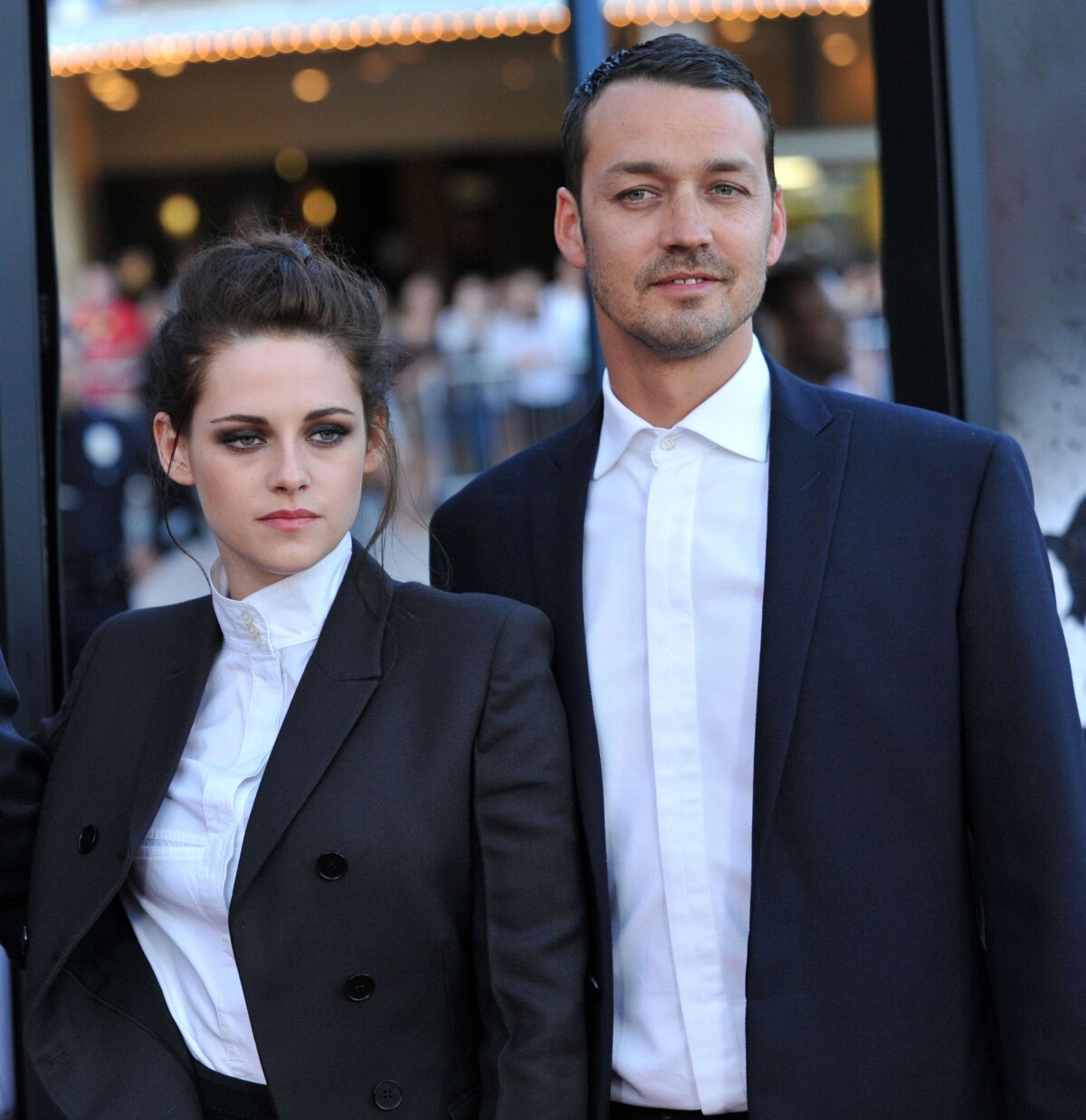 Photo : Rupert Sanders et Kristen Stewart lors de la projection de ...