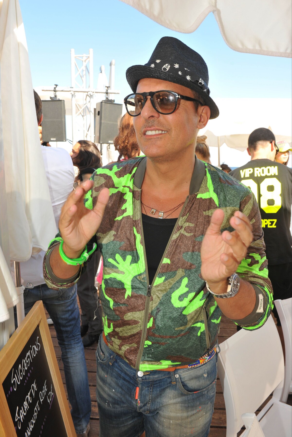 Photo : Exclusif - Jean-Roch lors de son concert privé donné sur l'Eden ...