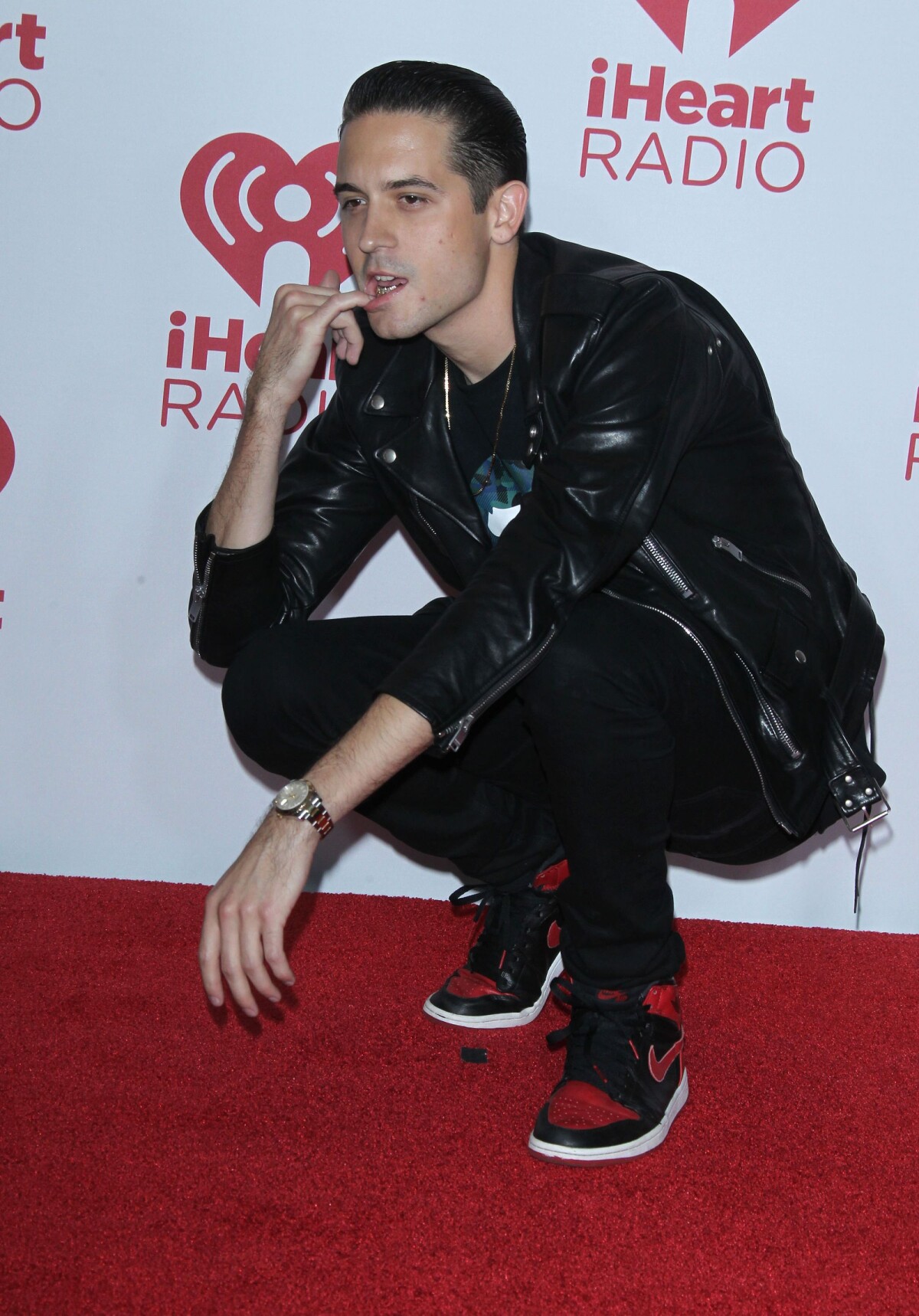 Photo : Gease lors de l'iHeartRadio Music Festival qui avait lieu au ...