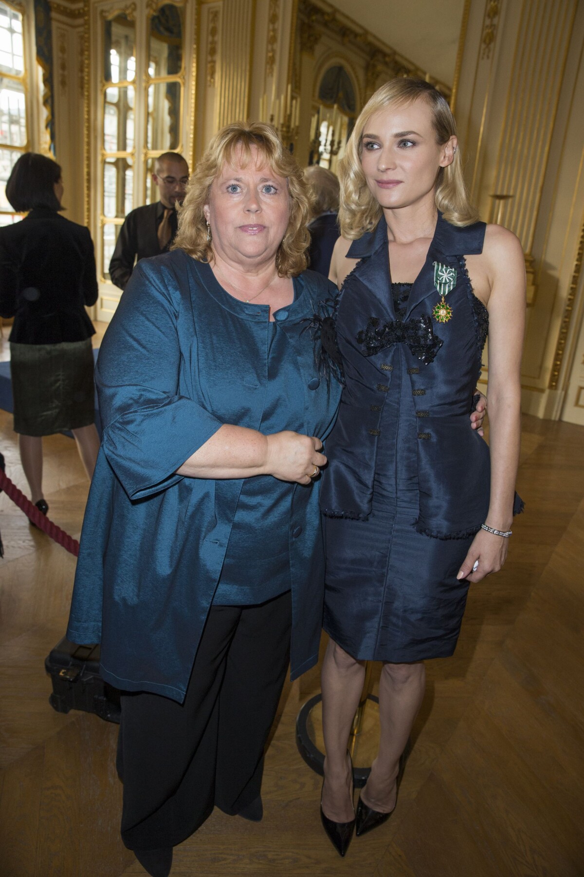 Photo : Diane Kruger et sa mère Maria-Theresa Heidkrüger - Remise de la ...