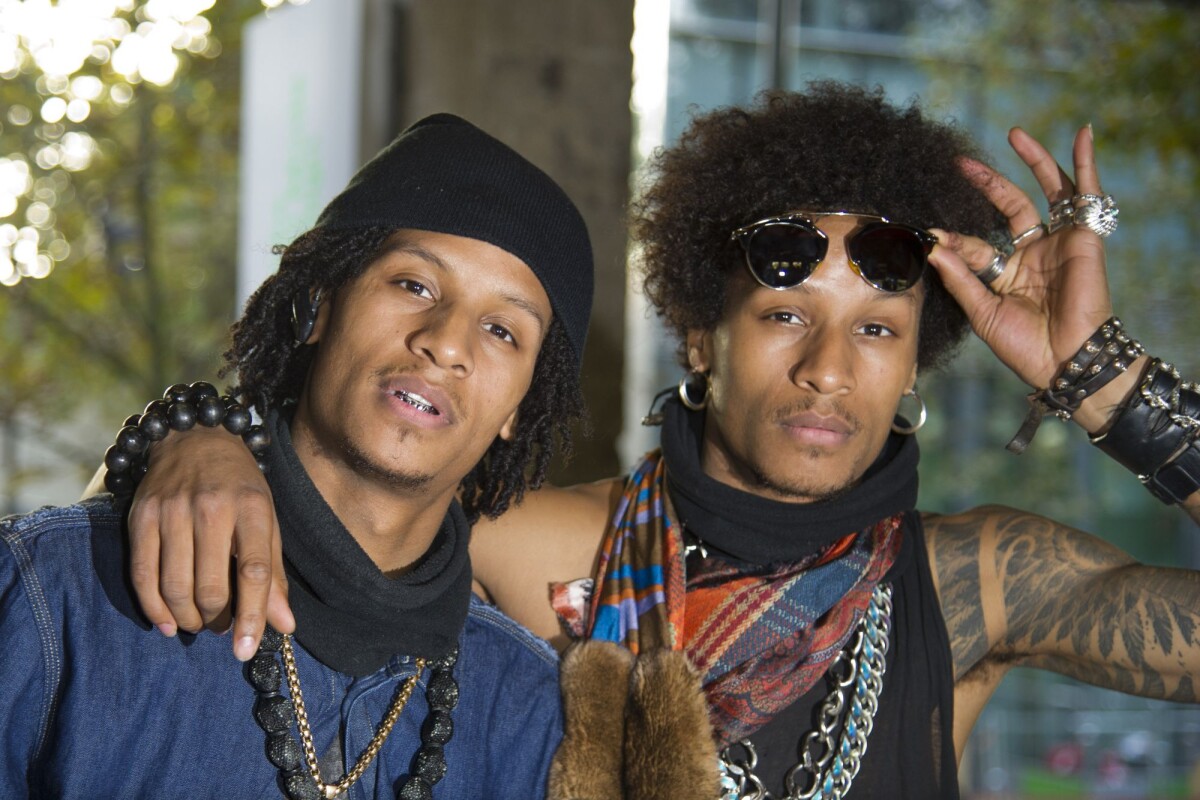 Photo : Les Twins (Laurent et Larry Bourgeois) - Arrivée des people au ...