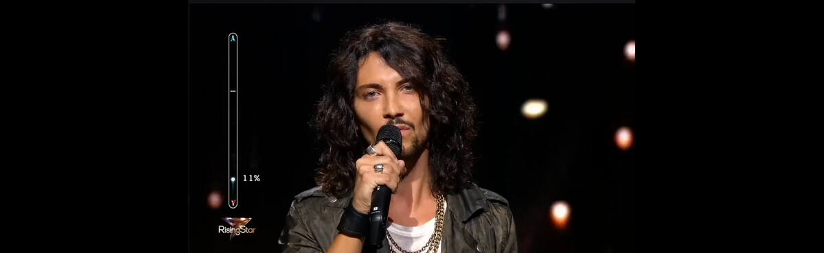 Vidéo : Fabien Incardona dans Rising Star le 16 octobre 2014. - Purepeople