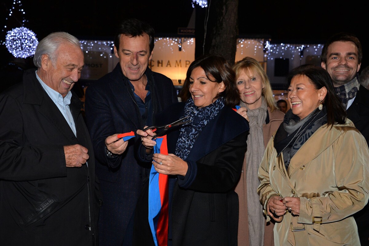Photo : Marcel Campion, Jean-Luc Reichmann (parrain), Anne Hidalgo ...