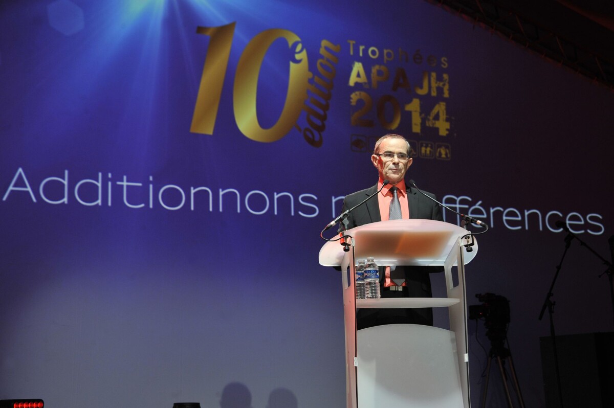 Photo : Jean-Louis Garcia lors des 10e Trophées APAJH (Association Pour ...