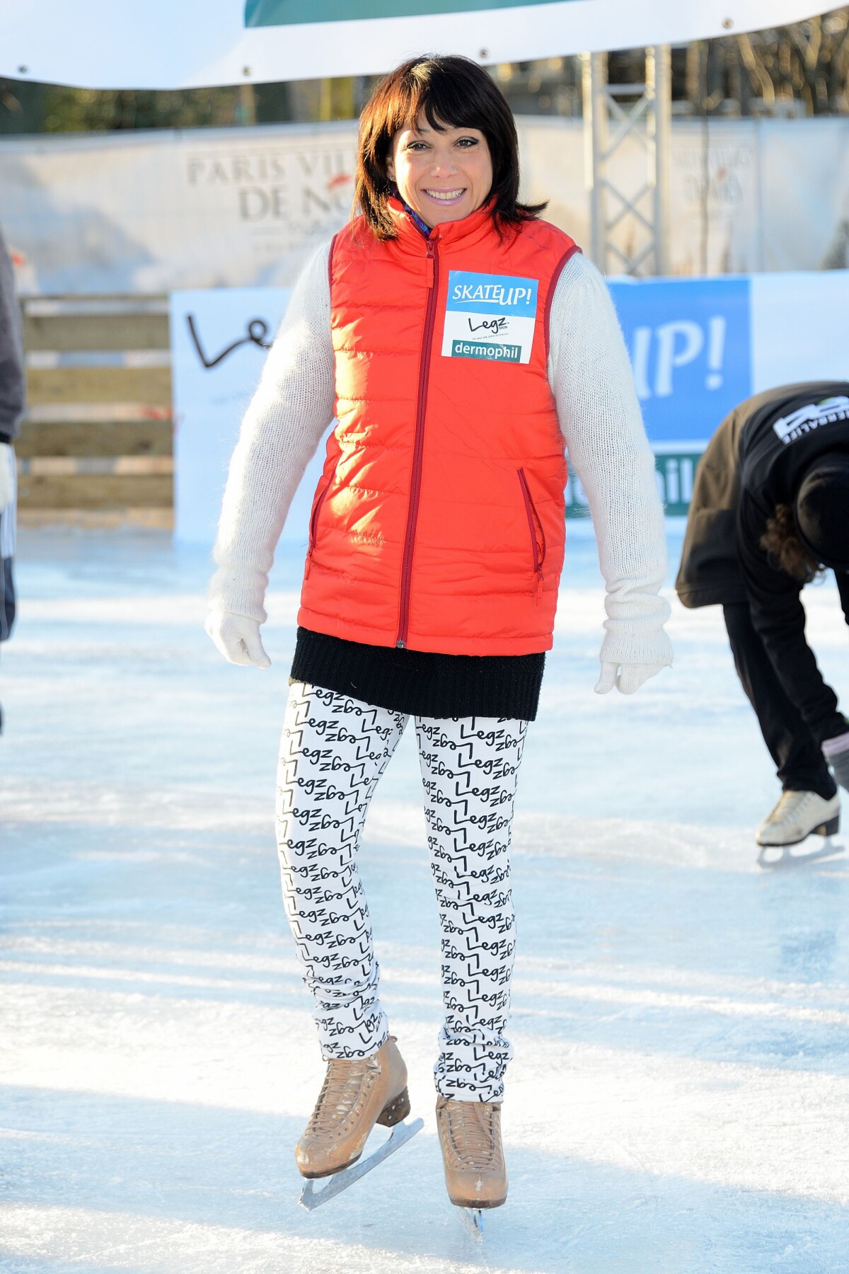 Photo : Sarah Abitbol attending Fitness on Ice by Skate Up held at the ...