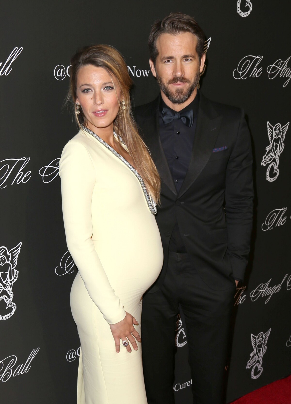 Photo : Blake Lively (enceinte) et son mari Ryan Reynolds lors du ...