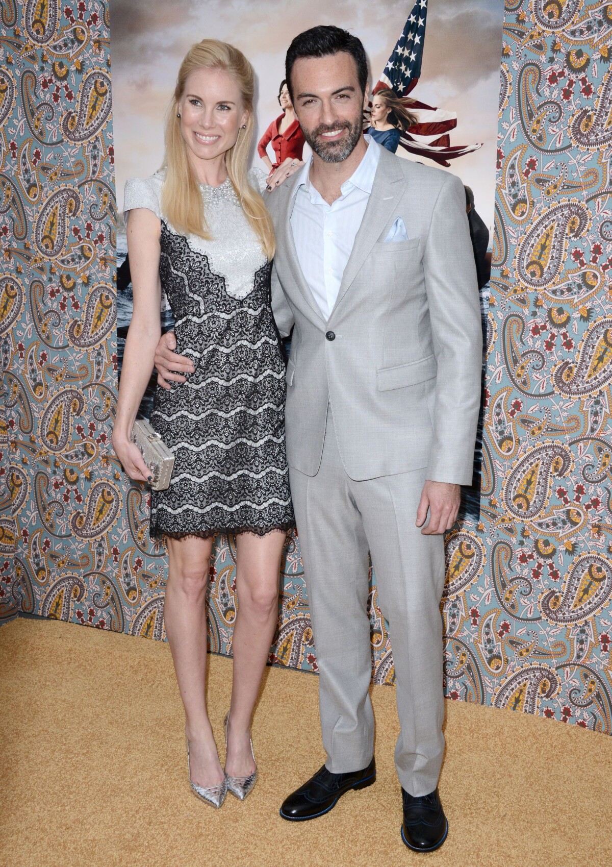 Photo : L'acteur Reid Scott et sa fiancée Elspeth Keller à la première ...