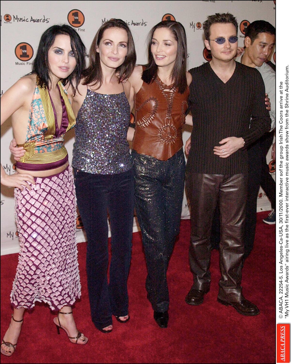 Photo : Le groupe The Corrs formé par Andrea et ses frères et soeurs ...