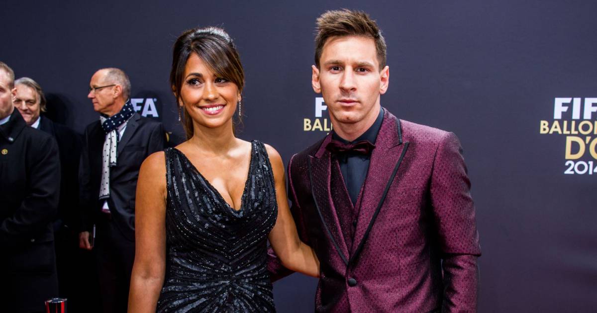 Lionel Messi et sa compagne Antonella Roccuzzo - Gala FIFA Ballon d'Or ...