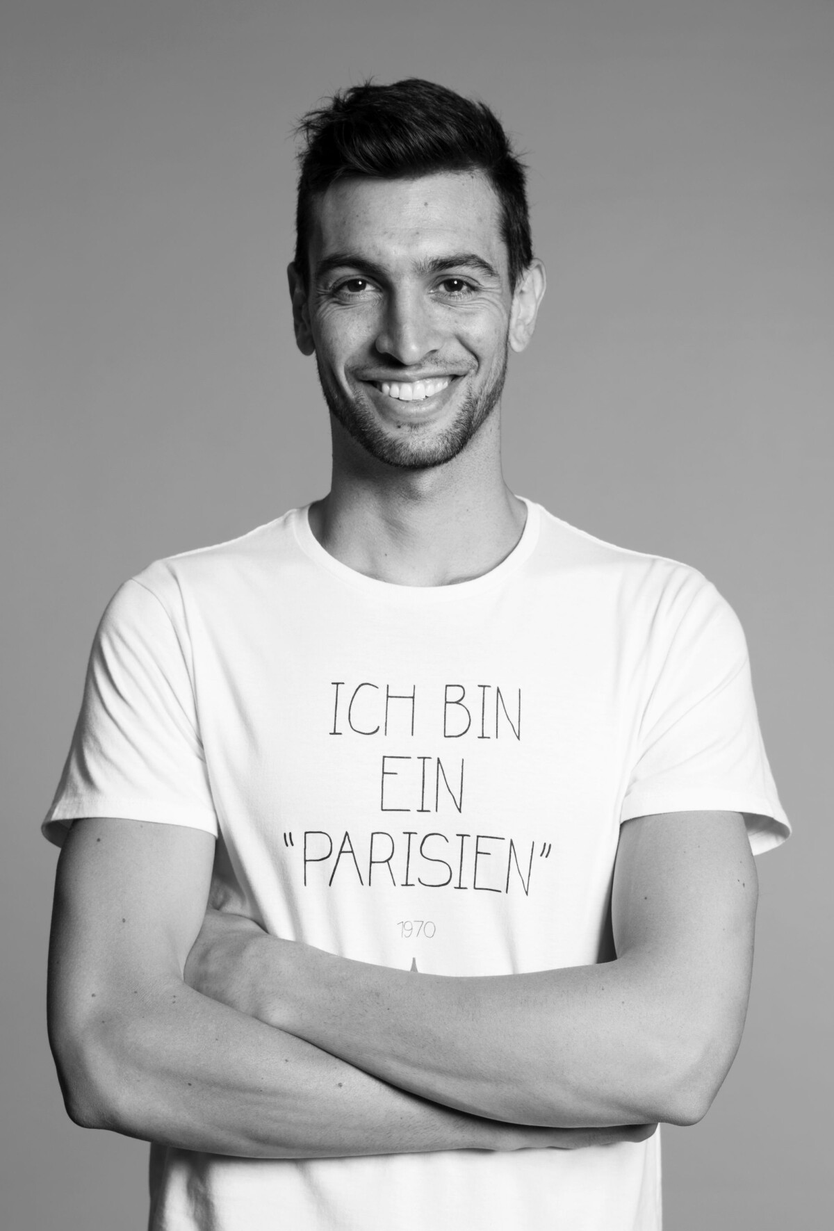 Photo : Javier Pastore pose pour la collab entre le PSG et la marque ...