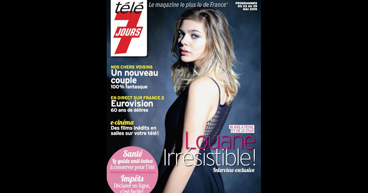 Photo : Télé 7 jours, programmes du 23 au 29 mai 2015. - Purepeople