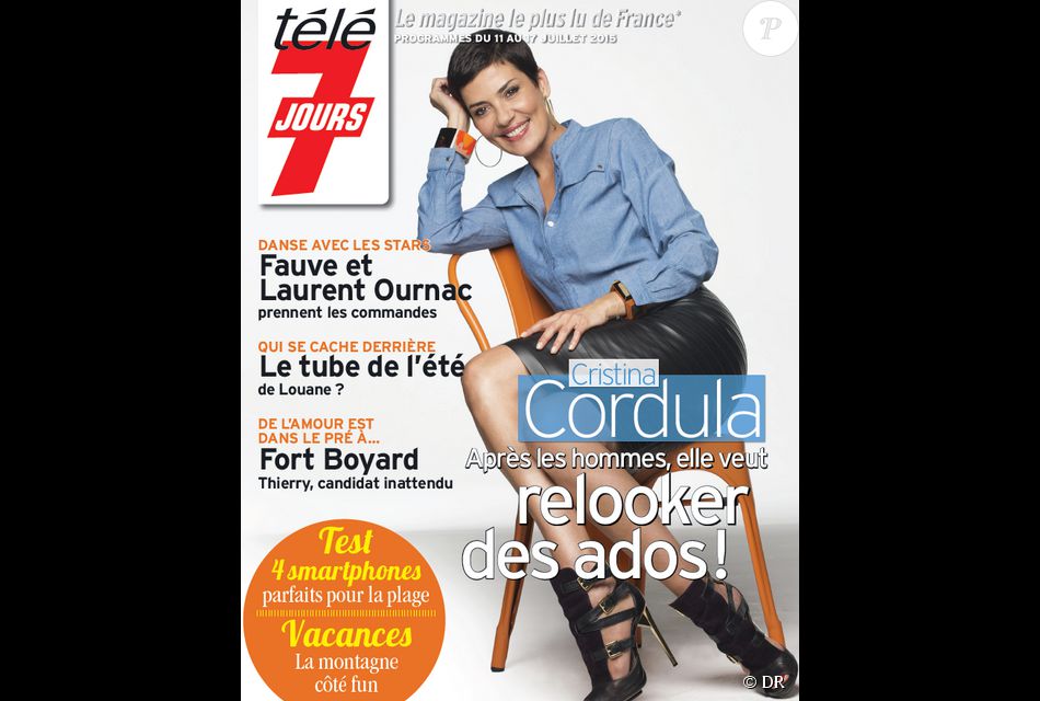 Magazine Télé 7 Jours, programmes du 11 au 17 Juillet 2015. - Purepeople