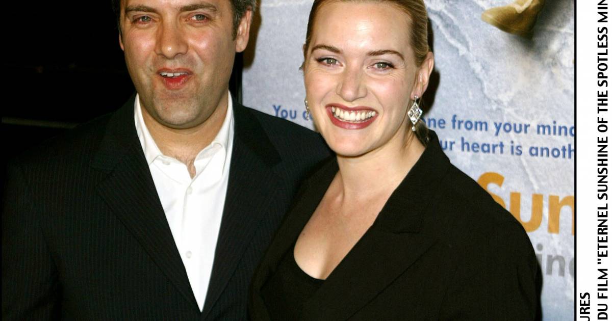 Kate Winslet et Sam Mendes à la première du film Eternal Sunshine Of ...