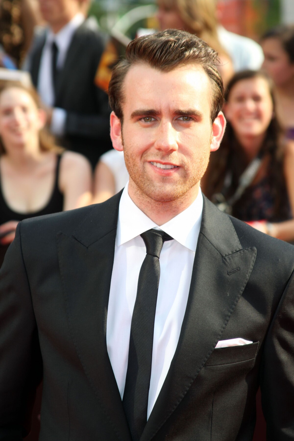 Photo : Matthew Lewis (Neville Londubat) à New York le 11 juillet 2011 ...