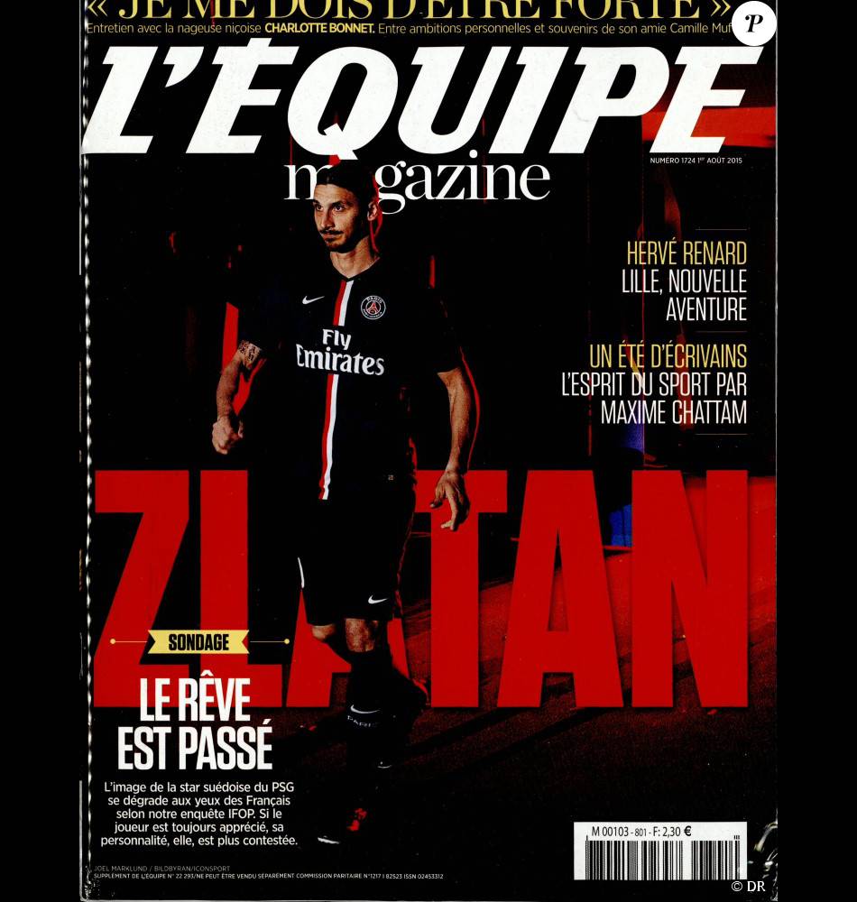 L'Equipe Magazine du 1er août 2015 - Purepeople