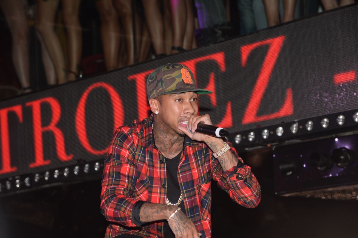 Photo : Exclusif - Tyga embrase le VIP Room de Saint-Tropez, le 5 août ...