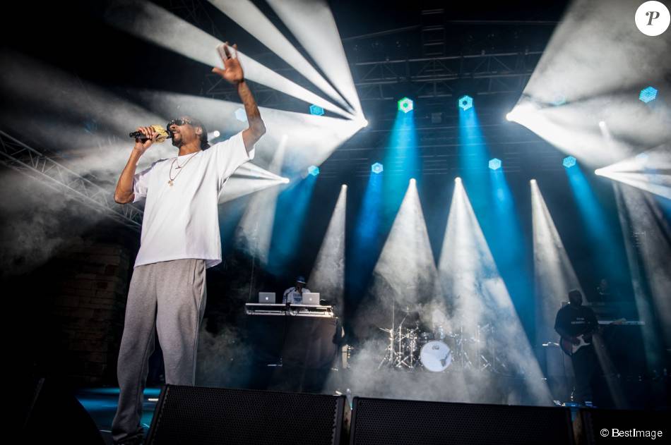 Snoop Dogg en concert à Stuttgart. Le 21 juillet 2015 - Purepeople