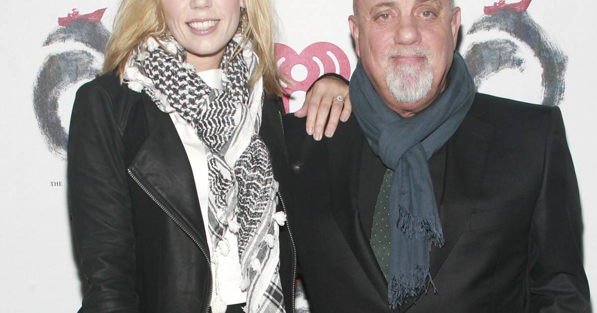 Billy Joel et son épouse Alexis Roderick en octobre 2014 lors de la ...