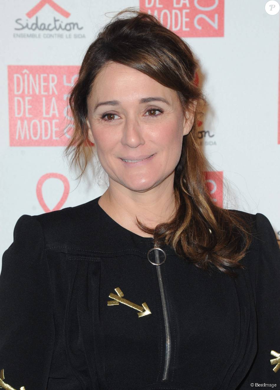 Daniela Lumbroso, au pavillon d'Armenonville à Paris, le 29 janvier ...