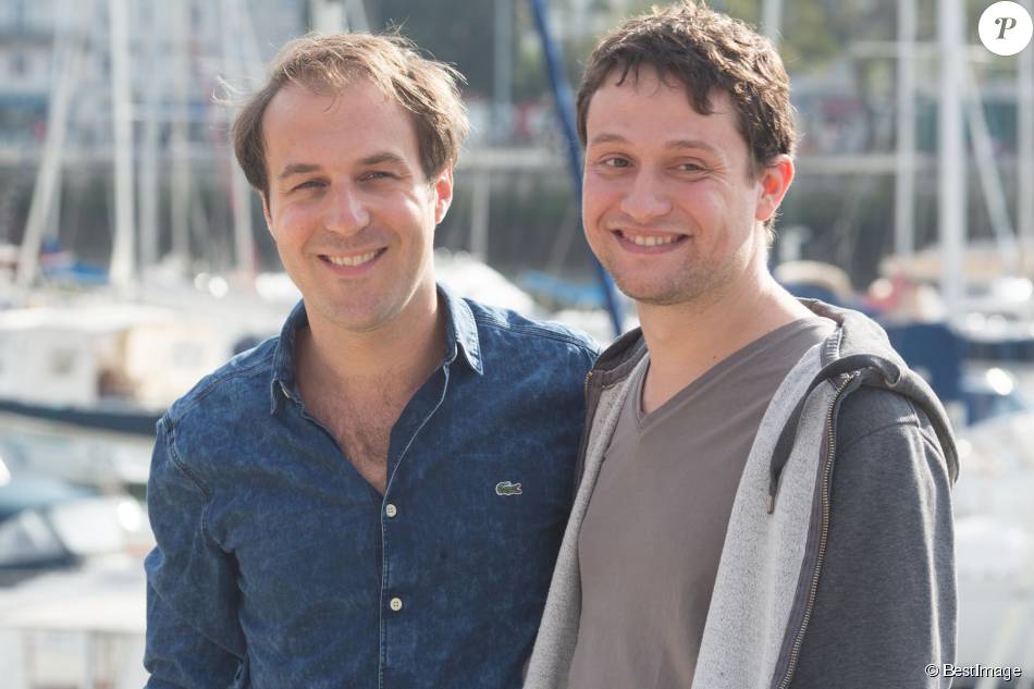 Antoine Gouy, Samuel Bodin (réalisateur) - Photocall de la série La ...