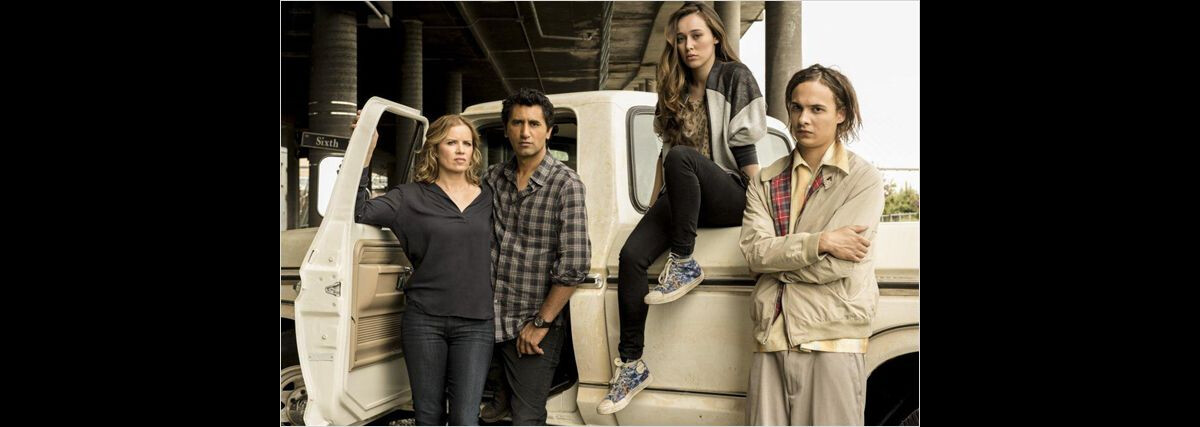 Photo : Fear The Waking Dead - Alycia Debnam-Carey, Cliff Curtis, Frank ...
