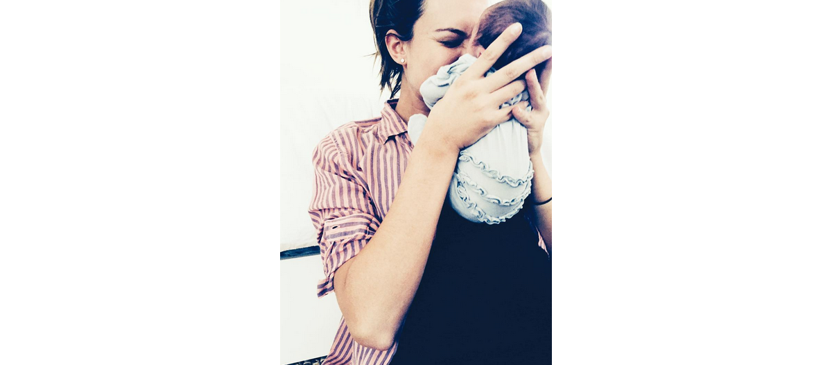 Photo : Odette Annable et sa fille Charlie Mae / photo postée sur ...