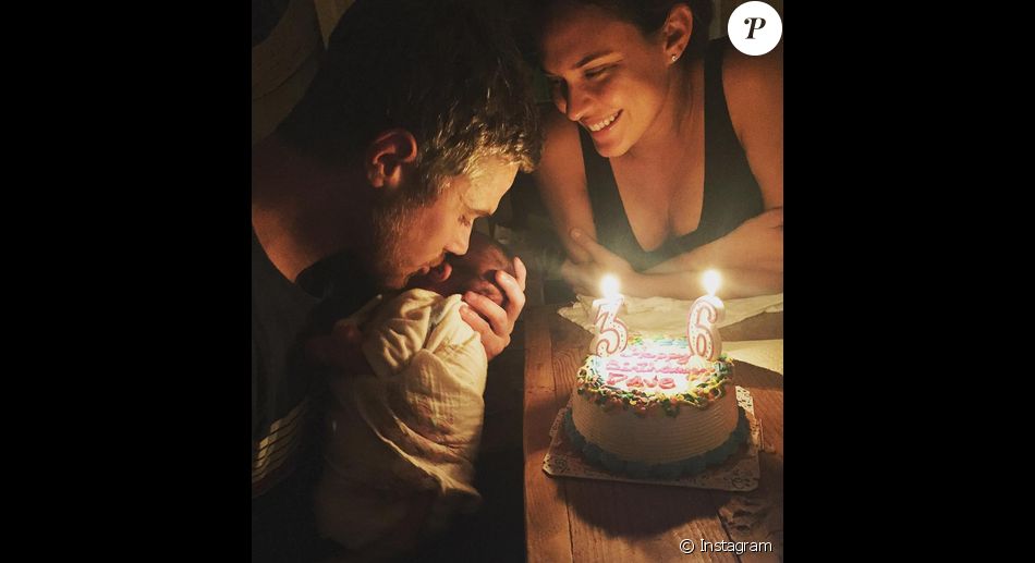 Dave Annable fête ses 36 ans avec sa fille Charlie Mae / photo postée ...