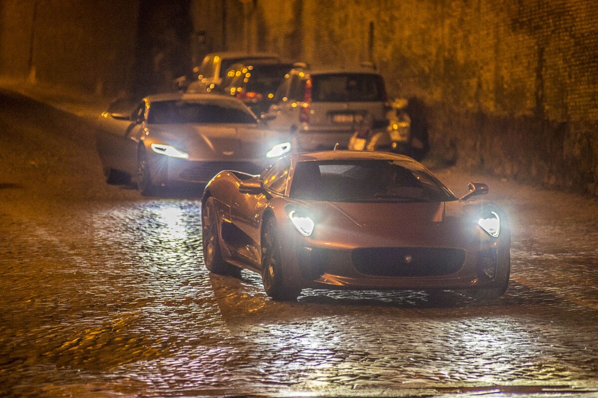 Photo : Les scènes de course-poursuite filmées par Sam Mendes à Rome ...