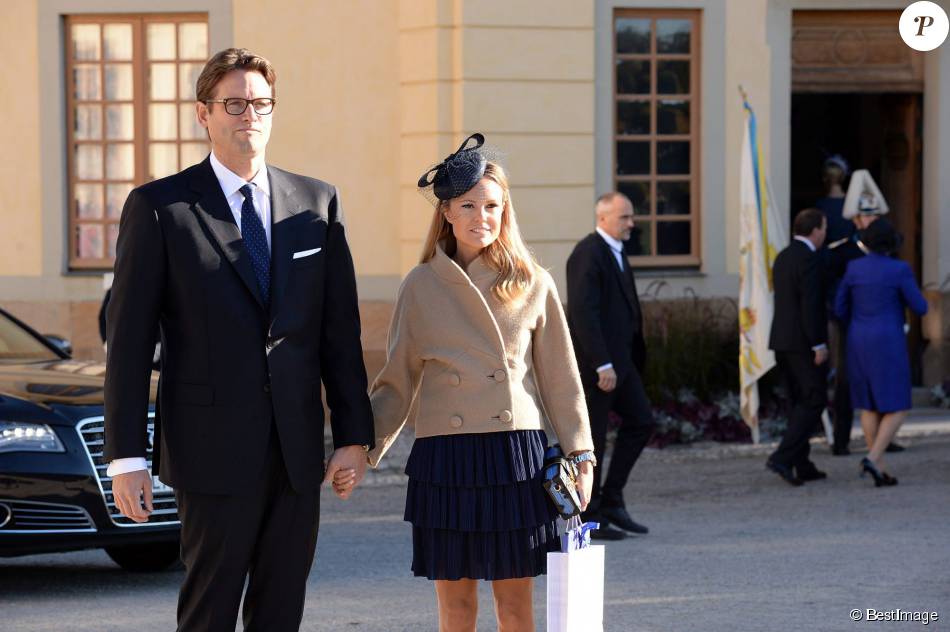 Nick Zijlstra, Sofi Fahrman - Arrivées au baptême du prince Nicolas de ...