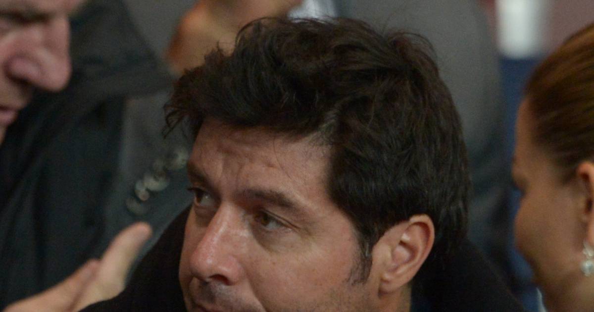 Sébastian Grosjean lors de la victoire du Paris Saint-Germain sur Saint ...