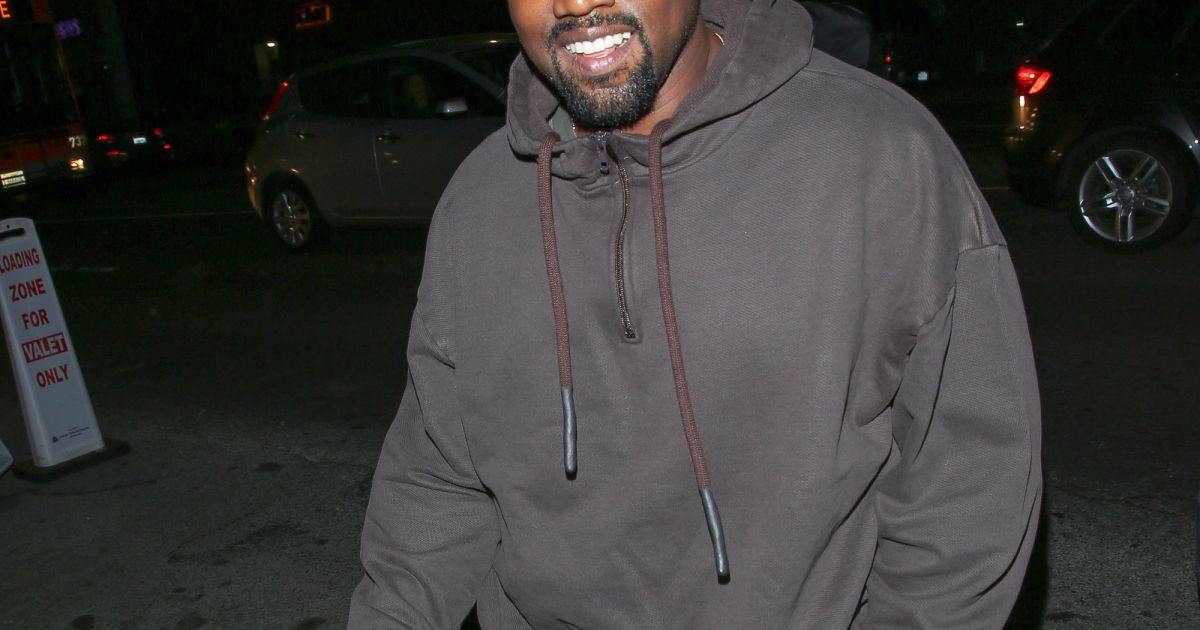 Kanye West arrive au restaurant The Nice Guy pour assister au dîner d ...