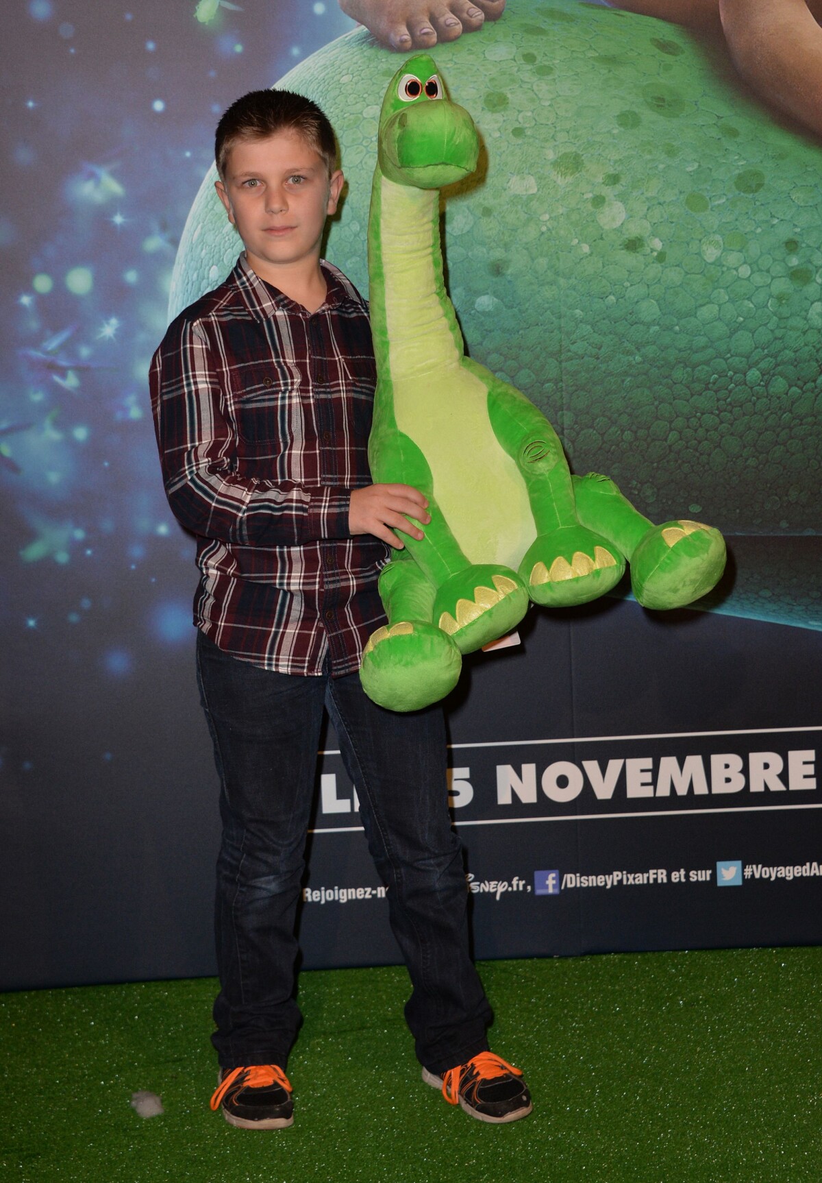 Photo : Jean-Baptiste Charles (voix d'Arlo) - Avant-première du film d ...
