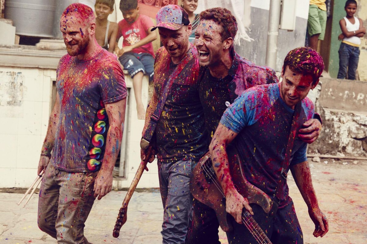 Photo : Le groupe Coldplay prépare la sortie de A Head Full of Dreams ...