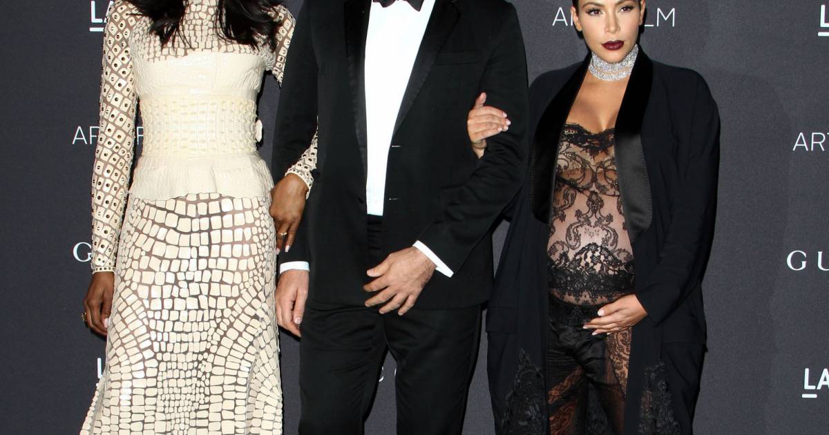 Naomi Campbell, Riccardo Tisci et Kim Kardashian enceinte assistent au ...