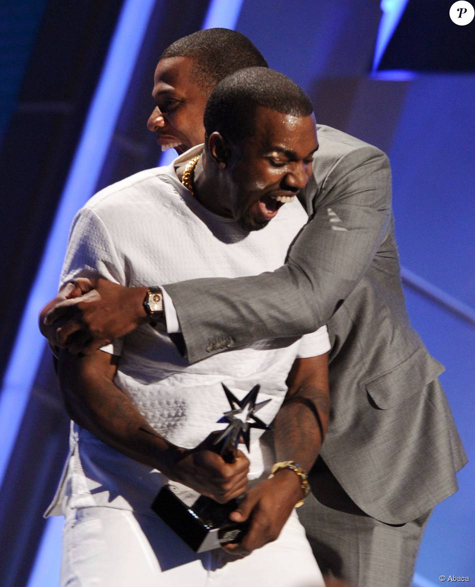 Kanye West et Jay Z lors des BET Awards 2012. - Purepeople