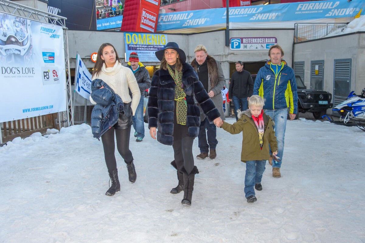 Photo : Lilly Becker et son fils Amadeus, Becker et le footballeur ...