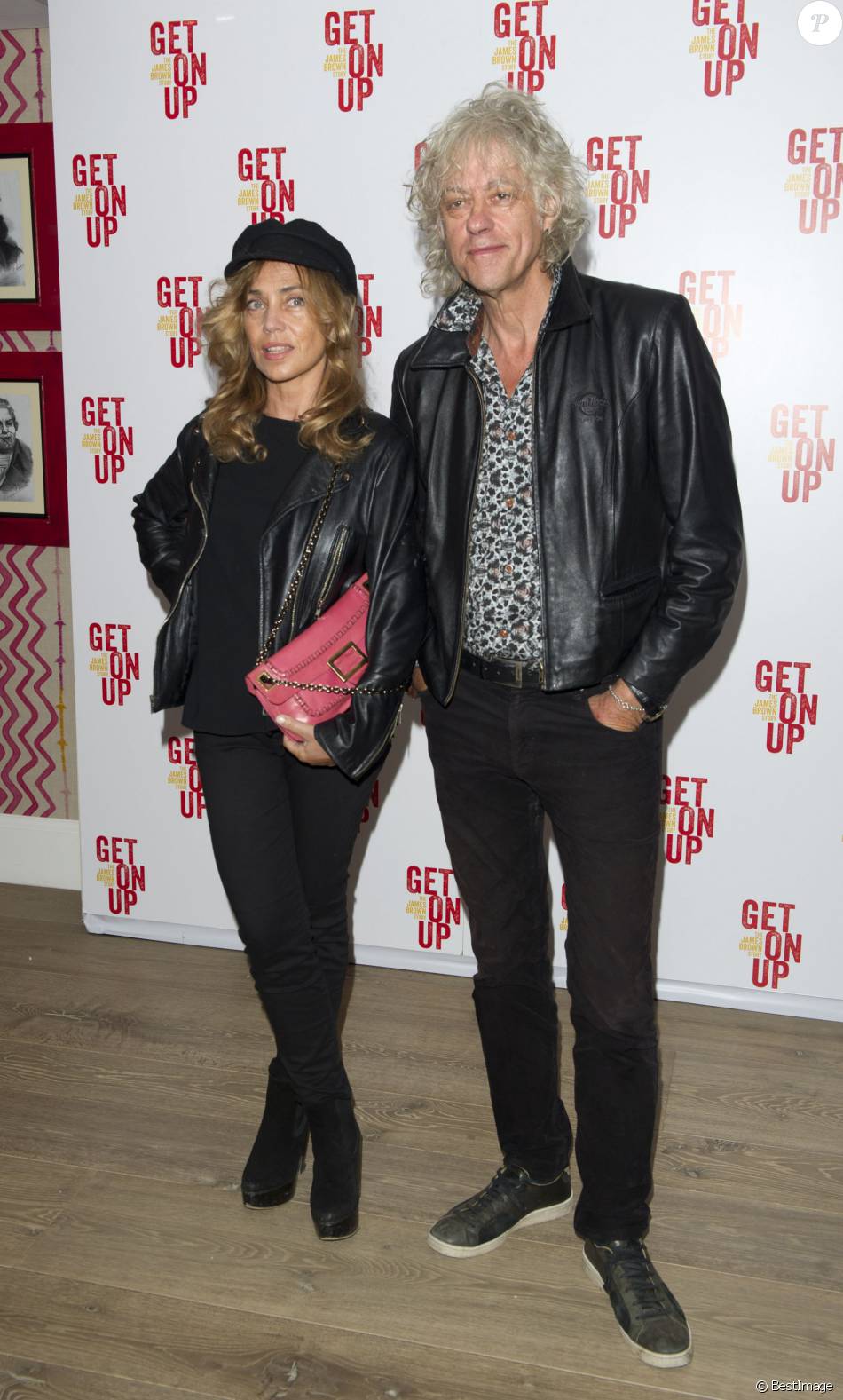 Bob Geldof et sa fiancée Jeanne Marine - Soirée de la projection du ...