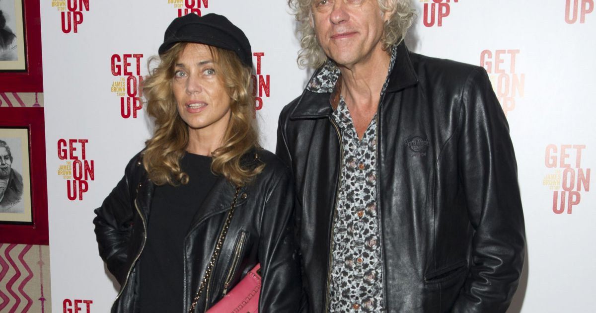 Bob Geldof et sa fiancée Jeanne Marine - Soirée de la projection du ...
