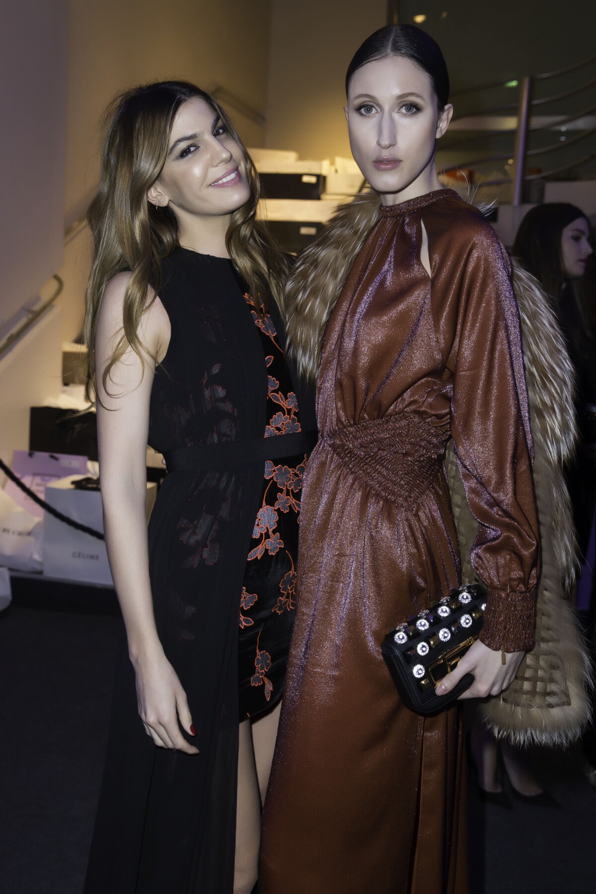 Photo : Bianca Brandolini d'Adda et Anna Cleveland - Dîner organisé par ...